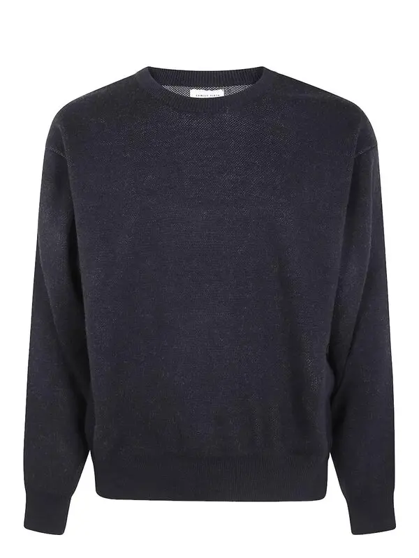 FAMILY FIRST Crewneck Sweater - Black