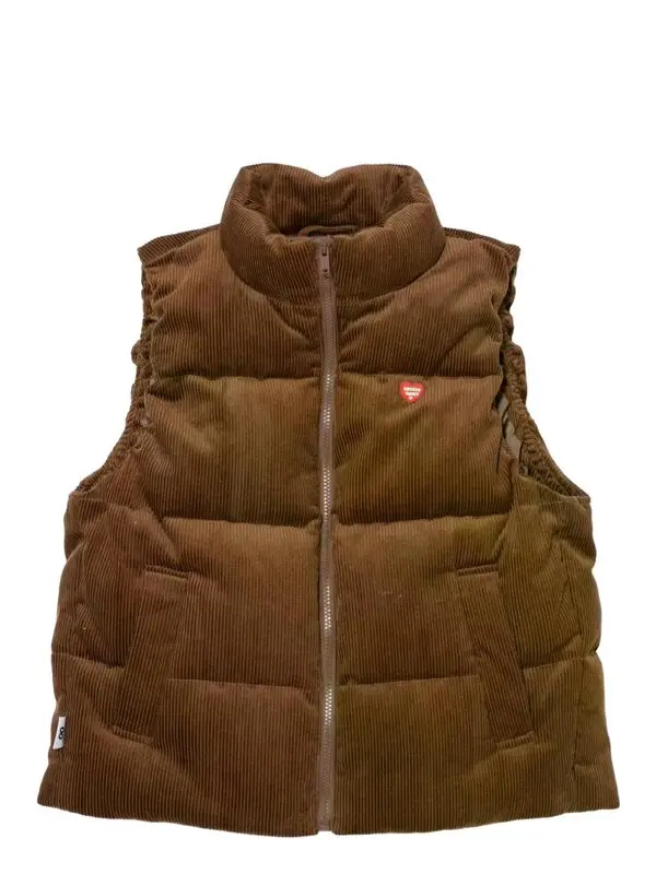 CHOCOOLATE Logo-embossed Gilet - Brown