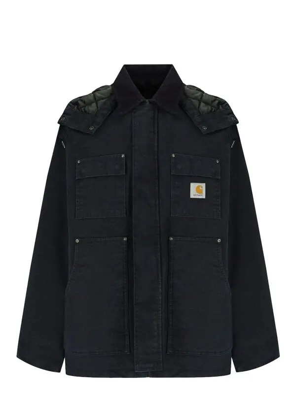 Carhartt Work In Progress Ambel Hooded Jacket - Blue