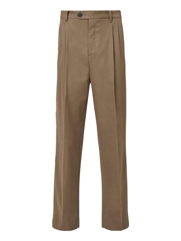 All Saints Tallis Straight Trousers - Brown