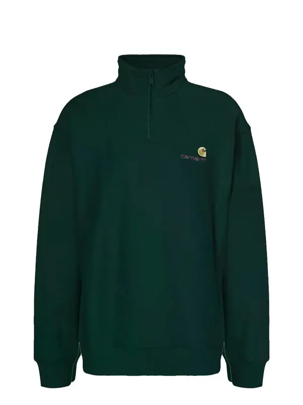 Carhartt Work In Progress American Script Sweatshirt - Green
