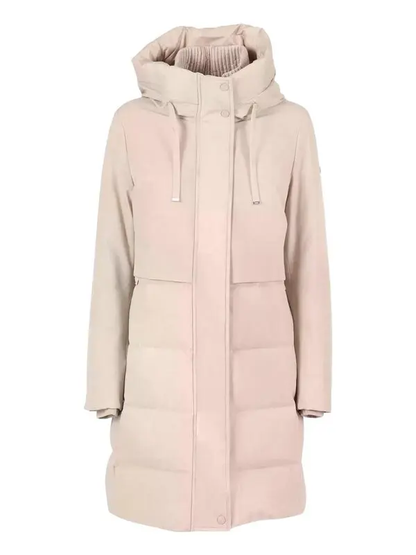 DUNO Charlene Hooded Coat - Neutrals
