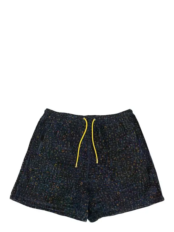 Aimé Leon Dore Printed Fleece Shorts - Black