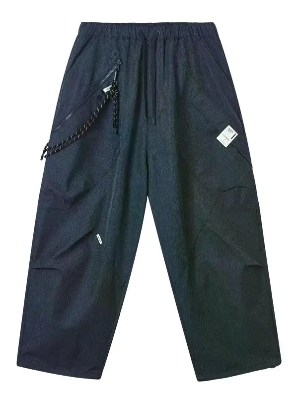 MUSIUM DIV. Zip Detail Trousers - Blue