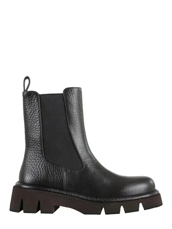 Paloma Berceló Textured Platform Boots - Brown