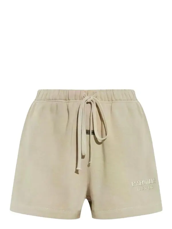Fear Of God Drawstring-waist Logo Shorts - Grey