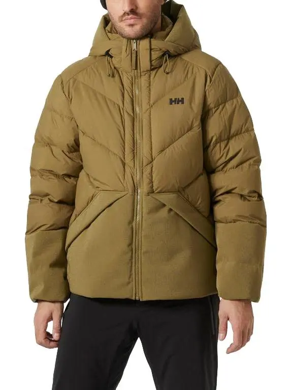 Helly Hansen Village 600 Fill Power Down Jacket - Sepia