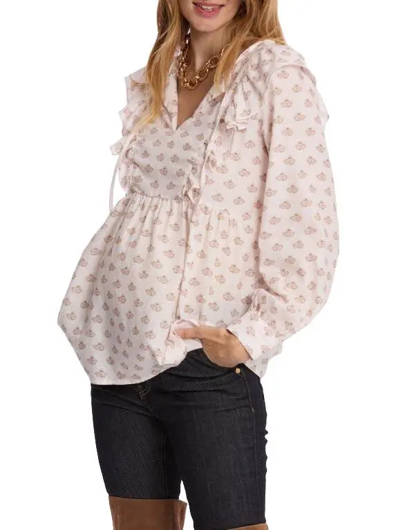 CACHE COEUR Nelly Maternity And Nursing Blouse - Multicolor