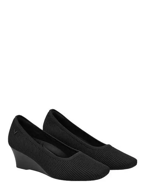 Vivaia Margot Wedge Pro Square-toe Heel - Black