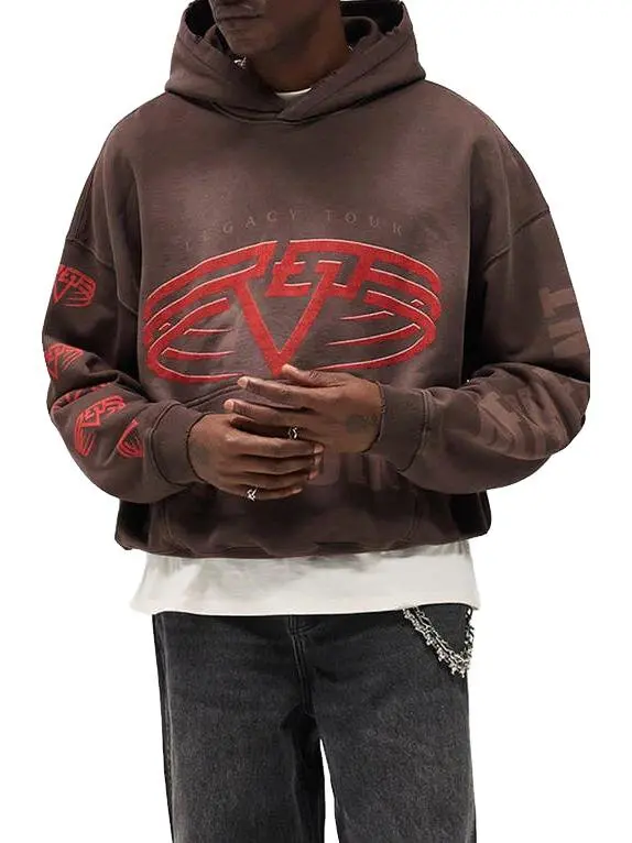 REPRESENT Living Legacy Tour Graphic Hoodie - Nero