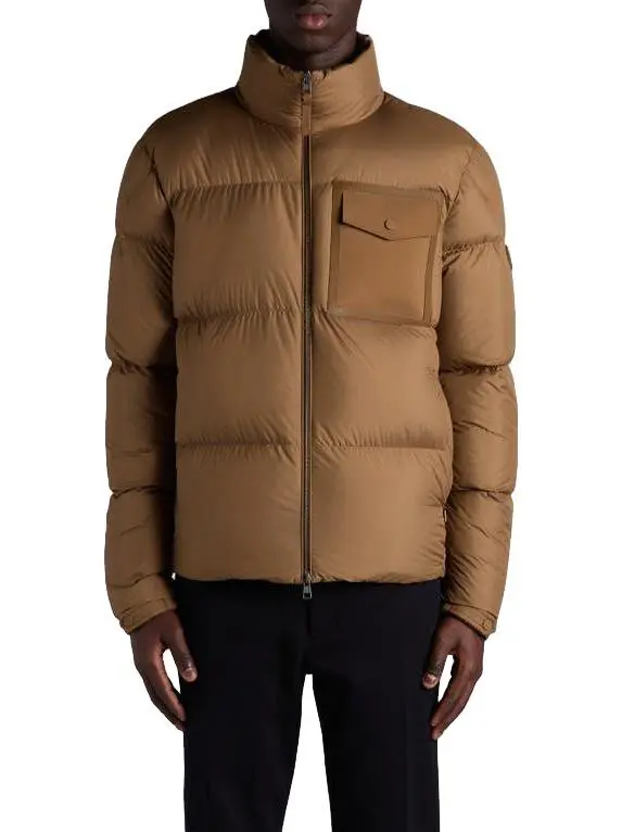 Moncler Chinon Down Puffer Jacket - Teak