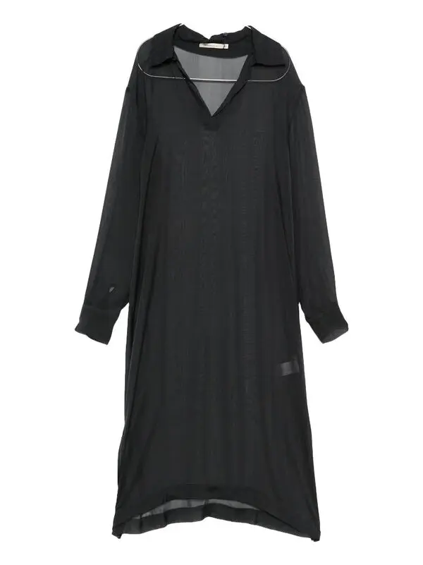Paloma Wool Sheer Silk Shirt - Grey