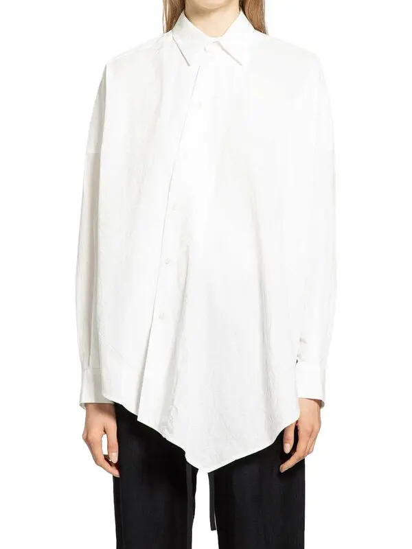 FORME D'EXPRESSION Oversized Deconstructed Shirt - White