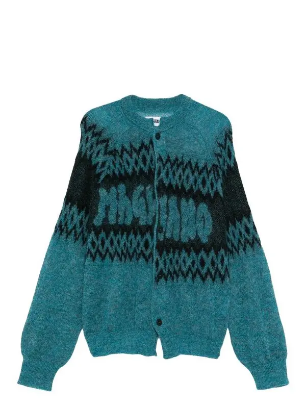 MAGLIANO Patterned Knit Sweater - Blue