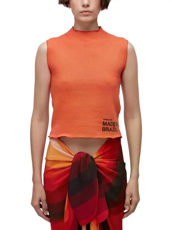OSKLEN Double-face Tank Top - Orange