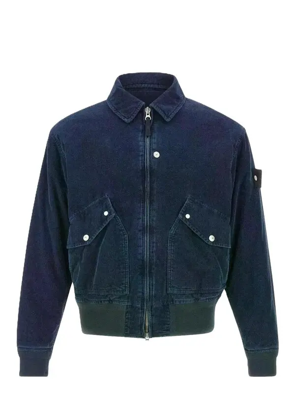 Stone Island Corduroy Jacket - Blue