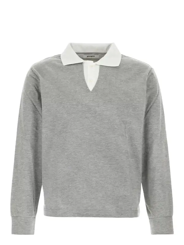 Gimaguas Luis Long-sleeve Polo Shirt - Grey