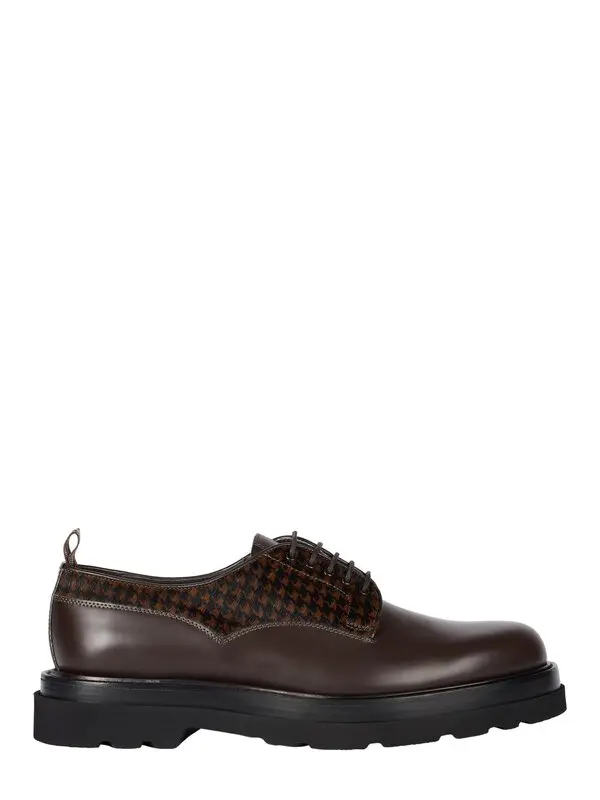 Paul Smith Godwin Leather Derby Shoes - Brown