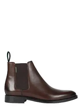 Paul Smith Leather 'augustus' Boots - Brown