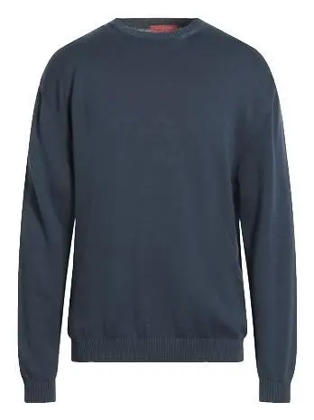 DANIELE FIESOLI Cotton Crewneck Sweater - Blue