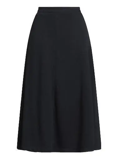 KONTATTO Cotton-blend Midi Circle Skirt - Blue