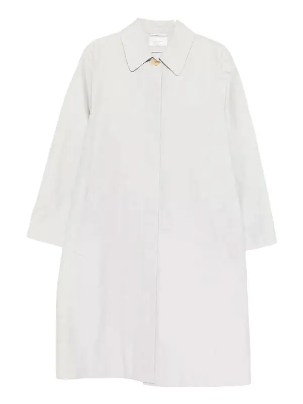 THE ROW Single-breasted Coat - Neutrals