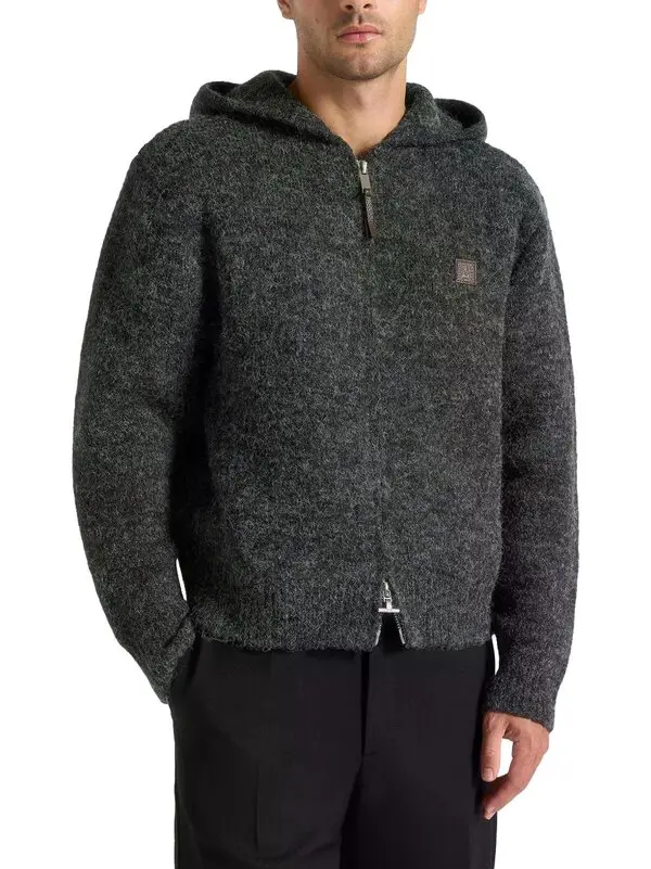 Manière De Voir Billie Hooded Jacket - Grey