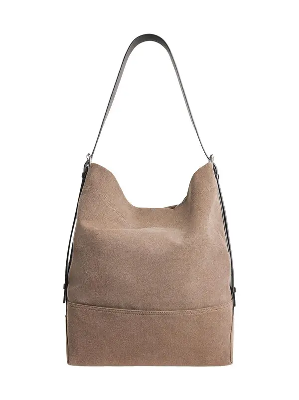 LEMAIRE Canvas Belted Tote - Beige