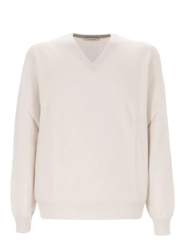 GRAN SASSO V-neck Sweater - Multicolor