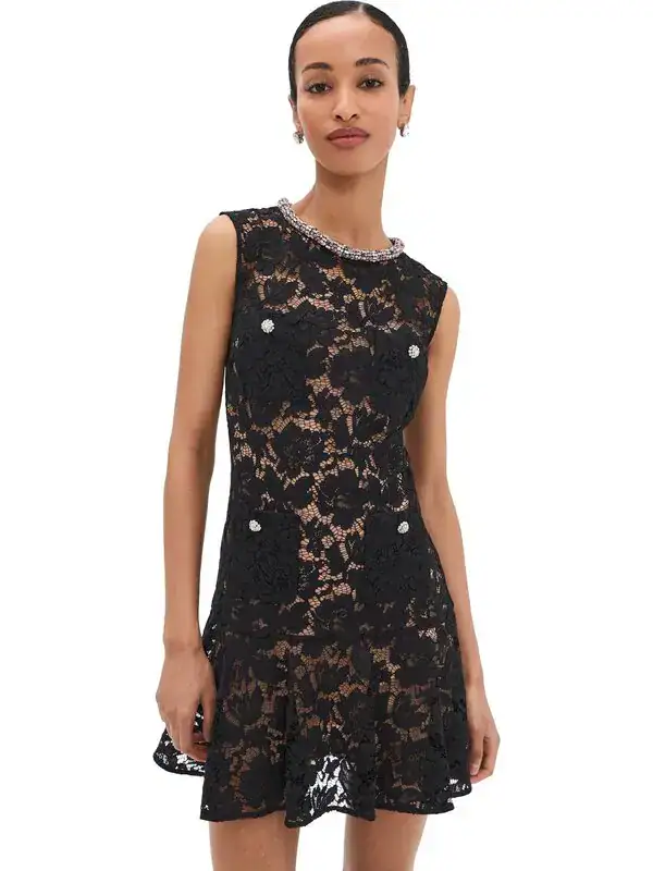 Black Lace Cocktail Dresses For Women