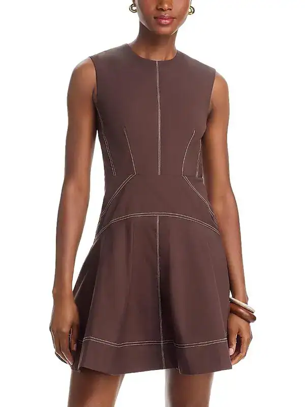 brown short sweater dress It's Your Night Cut-Out Leather Midi Dress – VICI