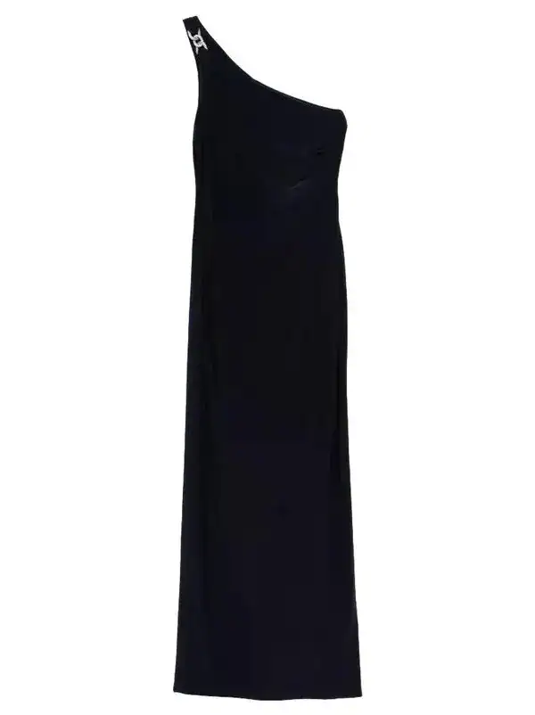 Ralph Lauren Satin Black Maxi Dresses | Editorialist