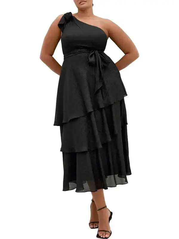princess polly baby blue dress How to Style A Men's Black Suit main image 0