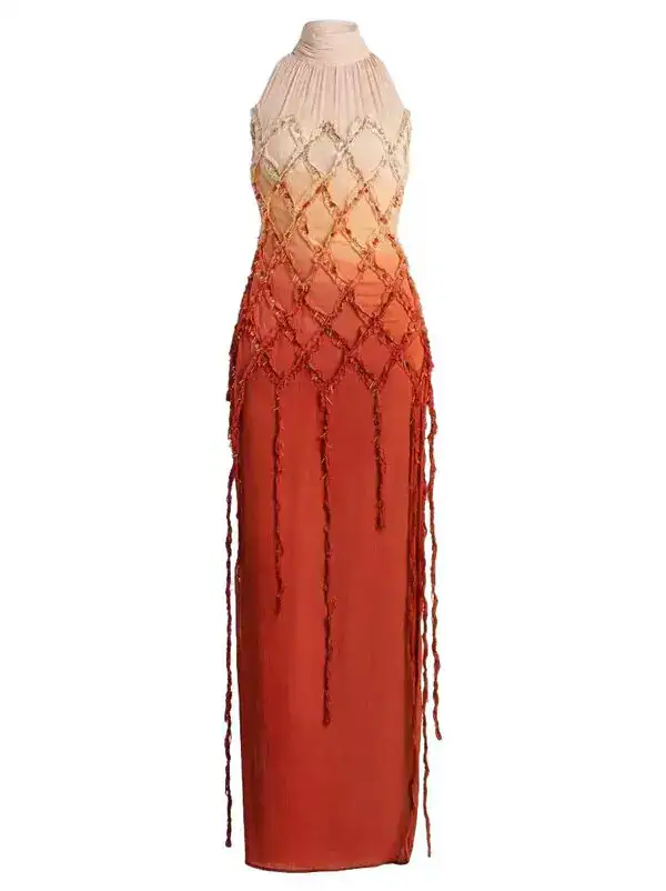 Embellished Beaded Fringe Dresses | Editorialist
