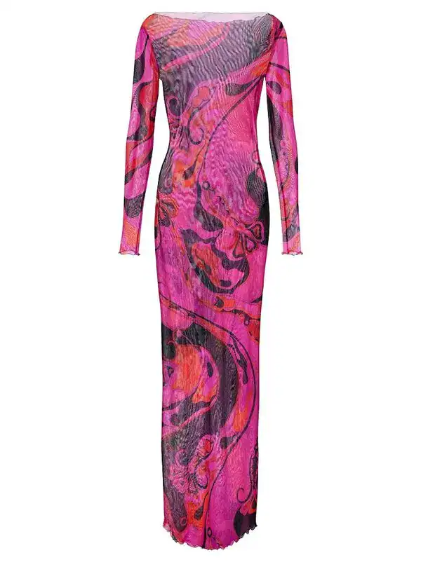 Emilio Pucci Sheer Evening Dresses | Editorialist