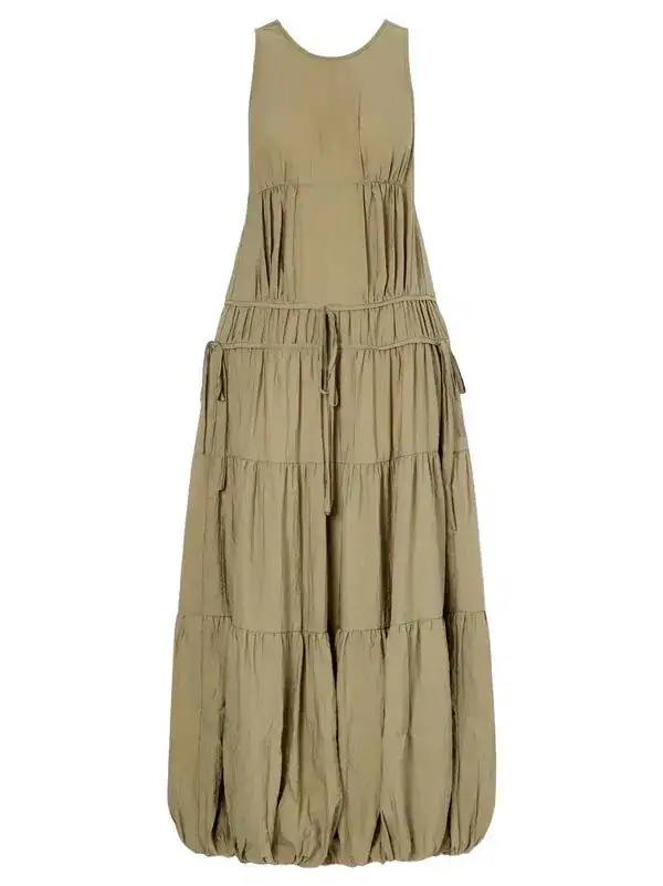 Women's Green Cos Dresses