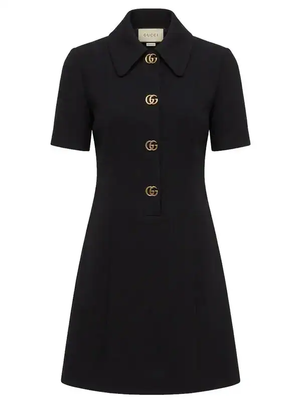 Gucci Women's Black Dresses | Editorialist