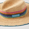 Etro Striped Raffia Hat | Editorialist