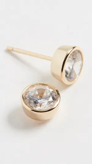 Shashi Solitaire Stud Earrings