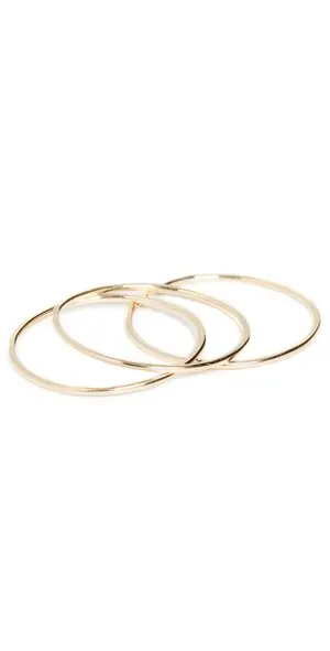 ARIEL GORDON Ariel Gordon Jewelry 14k Paper Thin Ring Set