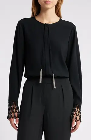 Kobi Halperin Tie Detailed Blouses