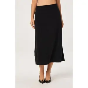 Astr The Label Knit Midi Skirt - Black