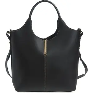 TOD'S Small Leather Tote - Nero