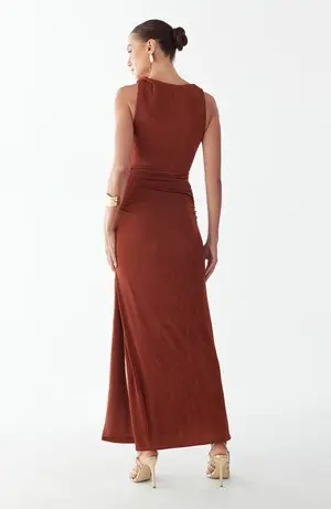 BWLDR Drew Maxi Dress - Copper
