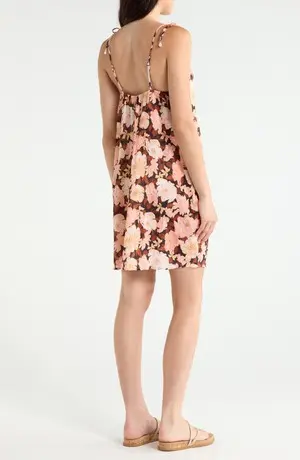 Sanctuary Short Boxy Beach Cover-up Dress
