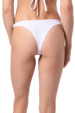 SELF-ADORE Limoncello Hand Beaded Bikini Bottom