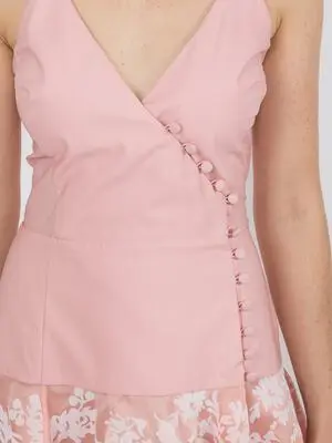 Rosie Assoulin Damask Midi Dress