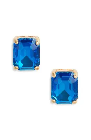 Kurt Geiger Square Stud Earrings - Blue