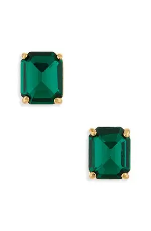 Kurt Geiger Square Stud Earrings - Green