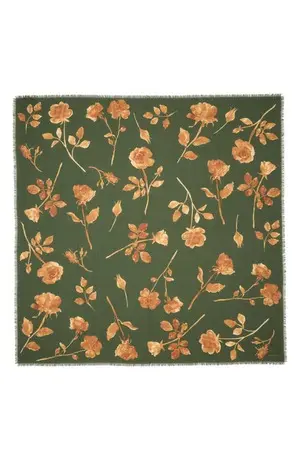 Lafayette 148 New York Shawl - Forest Multi